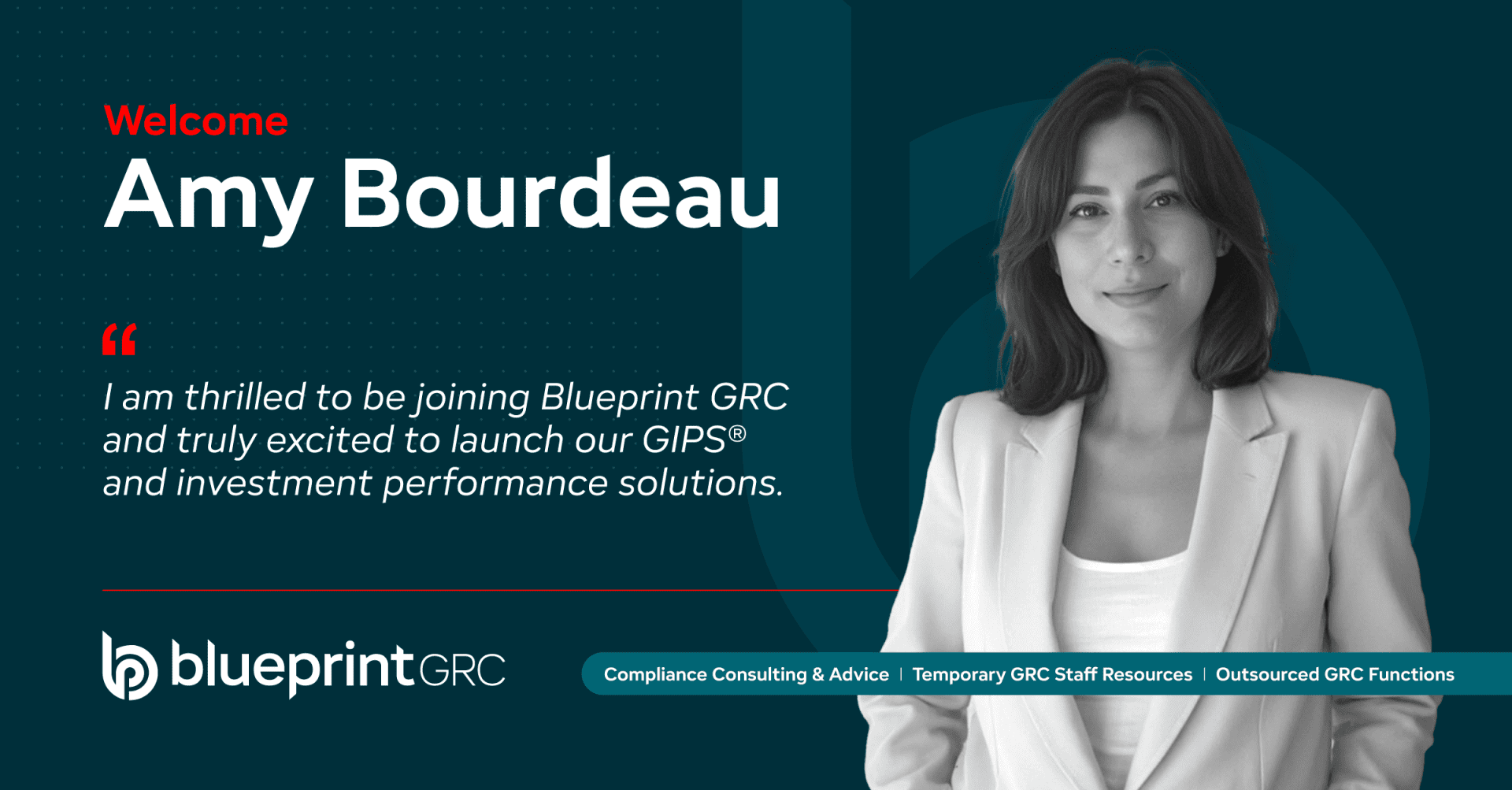 Introducing Blueprint GRC (Performance) LLC: Amy Bourdeau Appointed ...